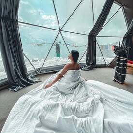 Nirvana Hamta Retreat | Glamping Geodesic Dome Manali at ₹ 21688 ...