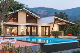 Rooms of SaffronStays | Sanvina Farm - Goibibo